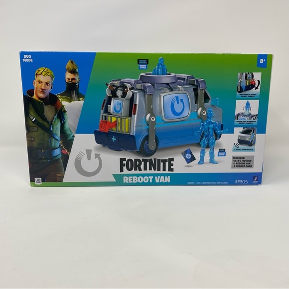 Jazwares | Toys | Fortnite Feature Deluxe Reboot Van With Two 4inch ...